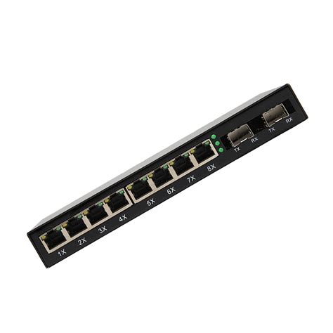 Gigabit Switch8 Port Ethernet Transmission Adaptive 10 100 1000m Gigabit Optical Converter For