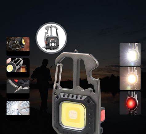 Breloc Cu Lanterna Led Cob