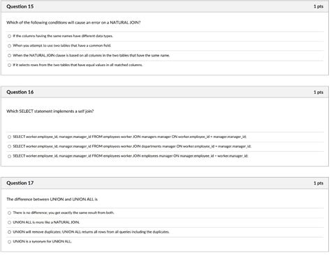 Solved Question 15 Which Of The Following Conditions Will Cause An