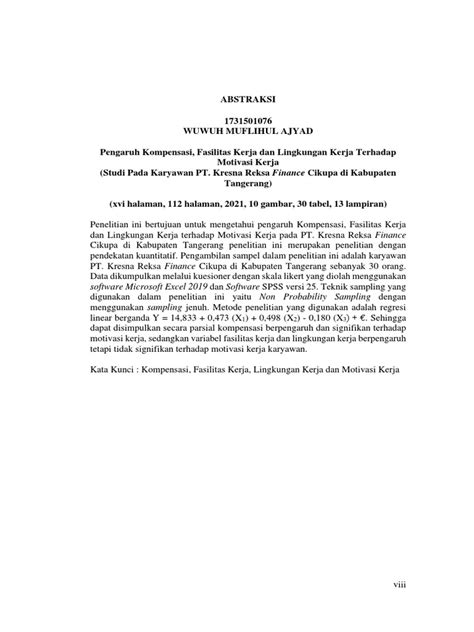 Abstrak Example Pdf Karier And Perkembangan Metode And Bahan Ajar