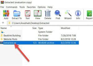 How To Combine And Merge Rar Files Steps By Step Method