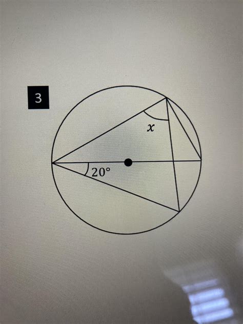 Circle Theorem Problem Rmaths