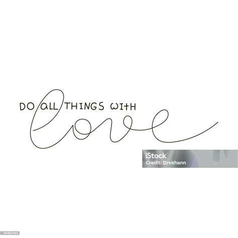 사랑으로 모든 것을 할 인쇄 디자인 카드 옷 문신에 대 한 텍스트입니다 배지 태그 아이콘입니다 0명에 대한 스톡 벡터 아트 및 기타 이미지 Istock