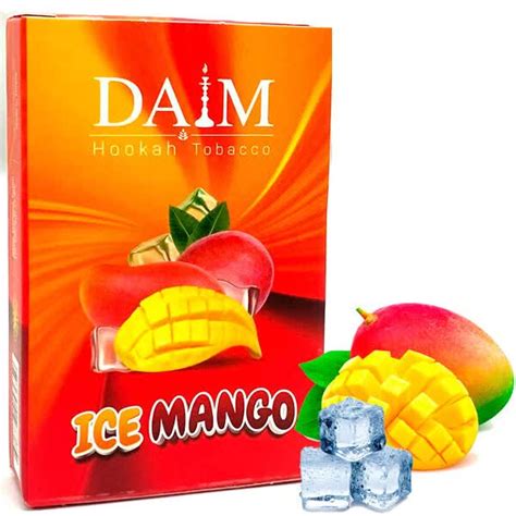 Daim Ice Mango Лед Манго 50г купить табак Daim 50г для кальяна по низкой цене в интернет