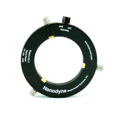 Stereozoom Microscope Ring Light Nanodyne Measurement Systems