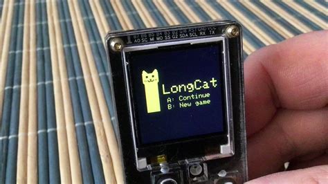 Espboy On Twitter Pia8fveggi Arduboy Game Longcat