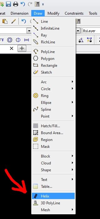 Helix Command Corelcad Technical Graphics Products Coreldraw Community