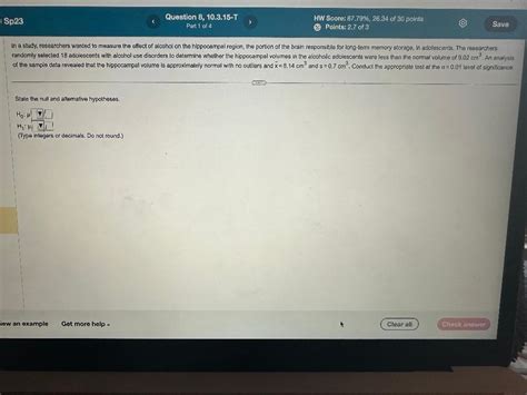 Solved In A Study Researchers Wanted To Measure The Effect Chegg Com