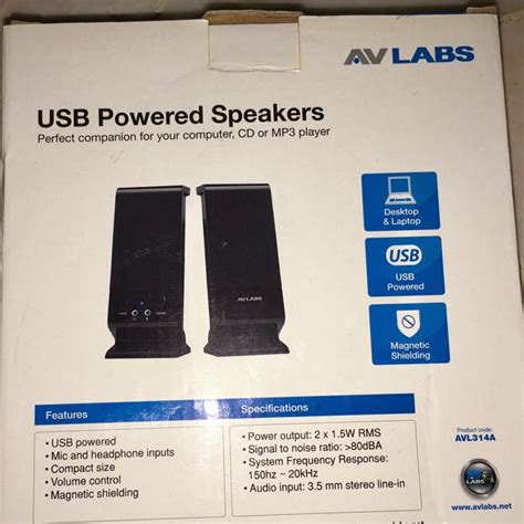 USB Speaker Audio Soundbars Speakers Amplifiers On Carousell