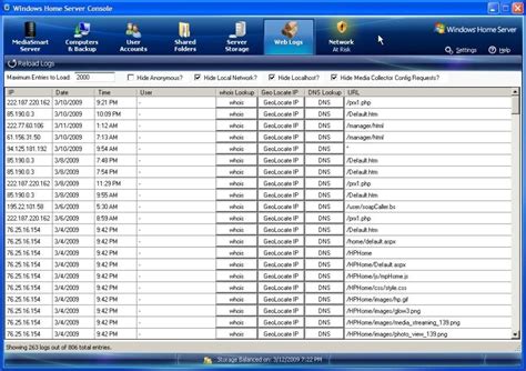 Add In WHS Web Logs 1 0 2 0