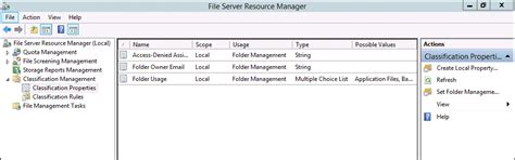 Using File Server Resource Manager Fsrm To Locate And Classify