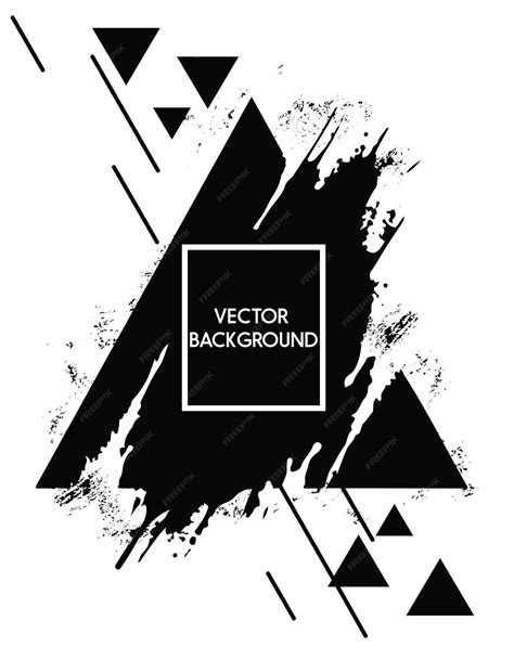 Premium Vector Black And White Color Backgound Vector