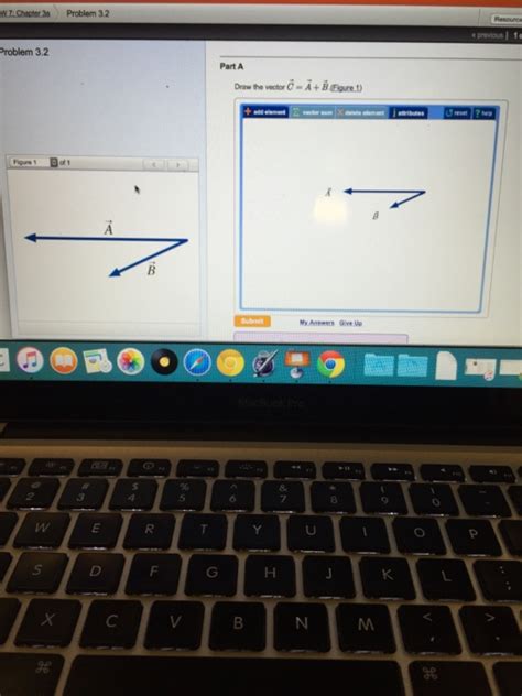 Solved Draw The Vector C A B Chegg Com