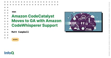 Amazon Codecatalyst Moves To Ga With Amazon Codewhisperer Support Infoq