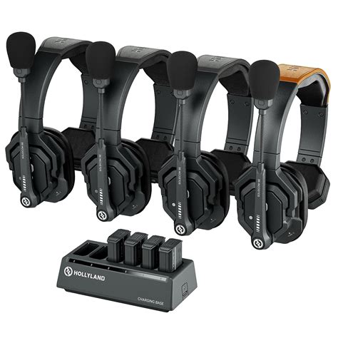 Buy Hollyland Solidcom Se Full Duplex 4 User Enc Noise Cancellation Wireless Intercom Headset