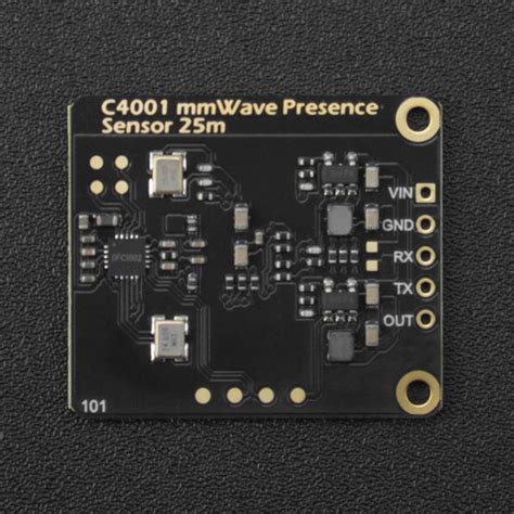 Mmwave C4001 24ghz Human Presence Detection Sensor 25 Meters Uart Opencircuit