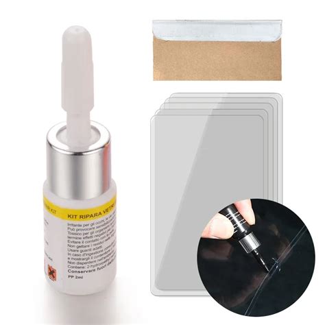 자동차 Diy 앞 유리 균열 수리 도구 업그레이드 자동차 유리 수리 유체 자동차 창 스크래치 균열 복원 자동차 액세서리