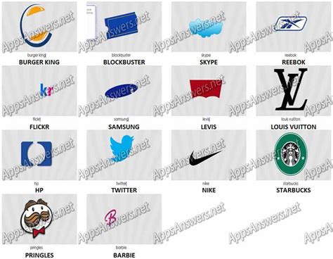 Logos Quiz Game Answers Apps Answers Net Logos Quiz Game Answers Apps Answers Net