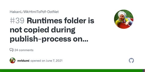 Runtimes Folder Is Not Copied During Publish Process On Net Framework