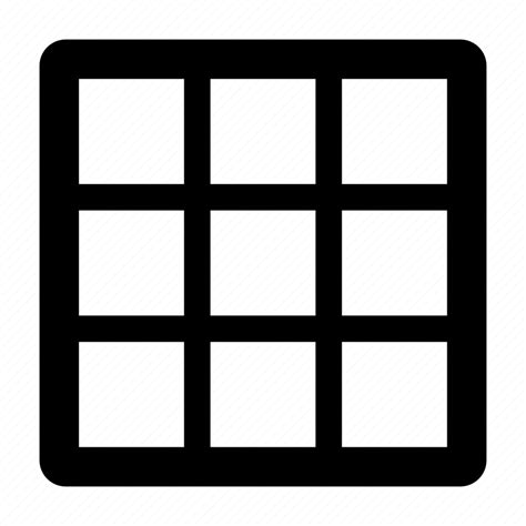Cells Excel Grid Sheet Spreadsheet Table View Icon Download On Iconfinder