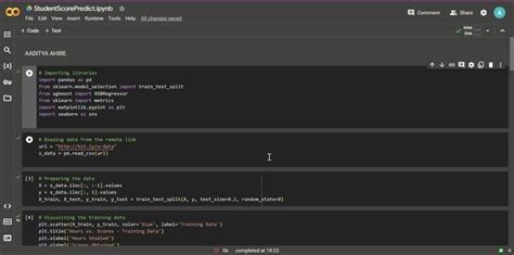 My Project On Supervised Machine Learning By The Sparks Foundation