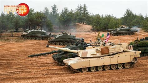 Peoples Spring ယူကရိန်းဆီကအမေရိကန်နဲ့ဂျာမန်လုပ်တင့်ကားတွေကိုဖျက်ဆီးနိုင်ရင် ဆုငွေပေးမယ်လို့ က