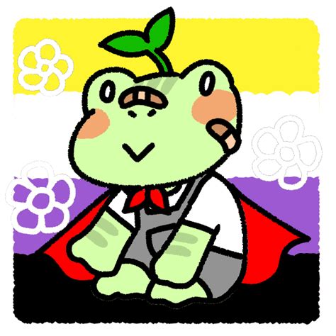 Non Binary Frog Hethey Rlgbt