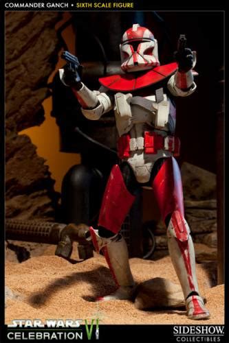Star Wars Clone Commander Ganch Sideshow Exclusive Edition Dangerzone