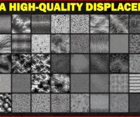 Artstation 100 Ultra High Quality Noise Textures Noise Displacement