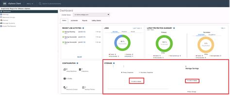 Scv Shows No Data To Display In Storage Section Of Dashboard Netapp