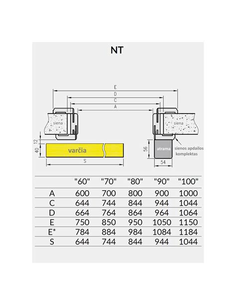 Sliding Interior Door Nova 40 Cleaf