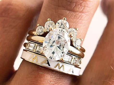 Creating A Perfect Wedding Ring Stack Times Of India