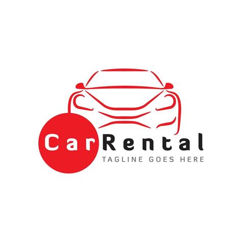 Car Rental Logo Simple And Modern Logo Suitable For Your Business