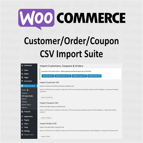 Customerordercoupon Csv Import Suite For Woocommerce