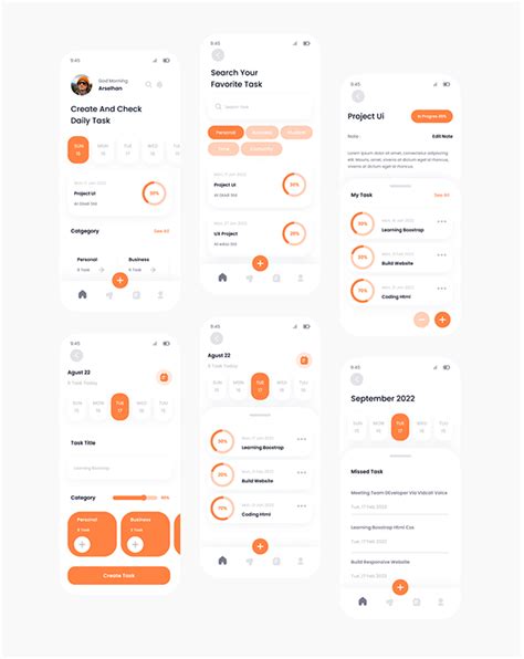 Task Management App Design On Behance