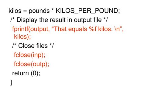 Ppt C Language Elements Preprocessor Directives Powerpoint