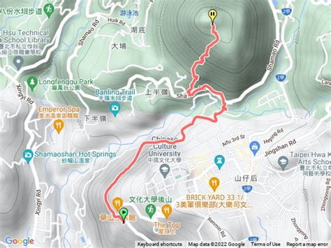天母古道上紗帽山 健行筆記