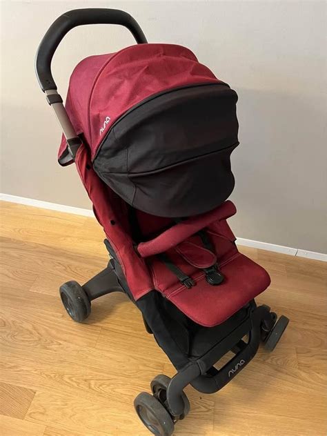 Nuna Pepp Kinderwagen Bordeauxrot Ab 1 Fr Gebraucht In