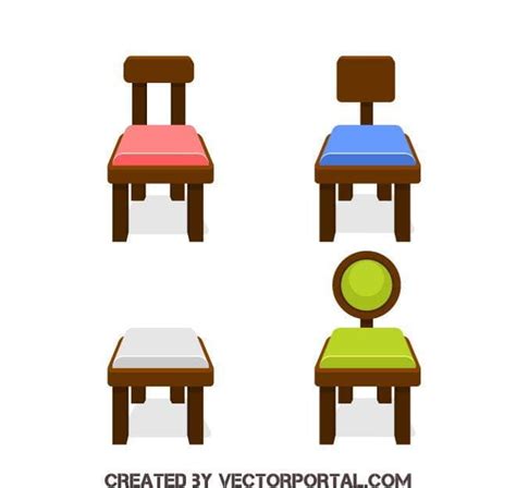 Wooden Chairs Ai Eps Vector Uidownload