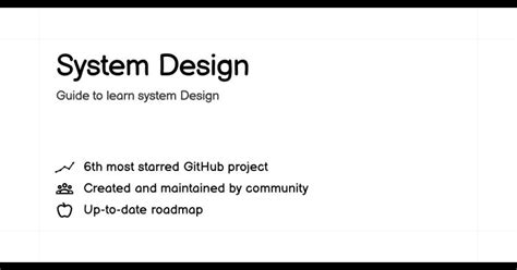 Deepak Kumar Behera On Linkedin System Design Roadmap