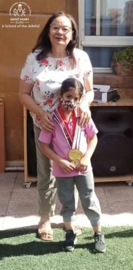 Congratulations To Laila Mohamed Ahmed On Winning The Gold Medal And The First Place In The