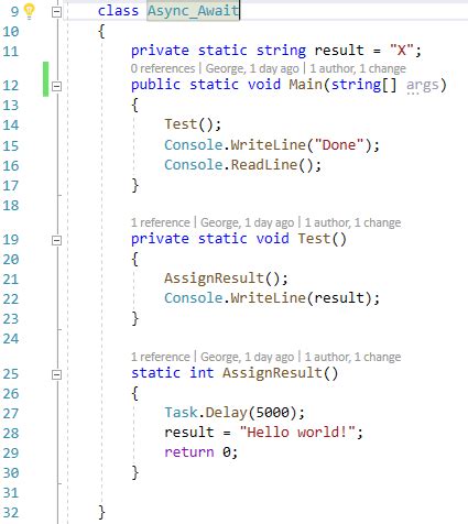 Multi Threading Async Await In C