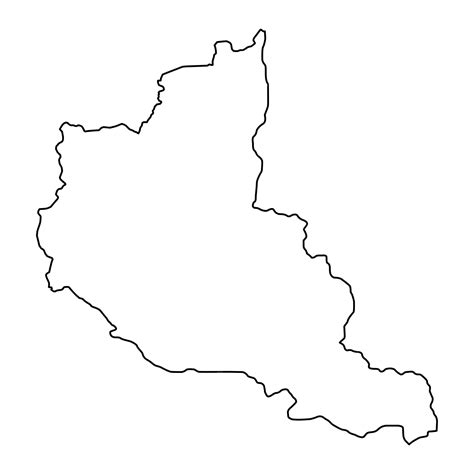 Premium Vector Anseba Region Map Administrative Division Of Eritrea