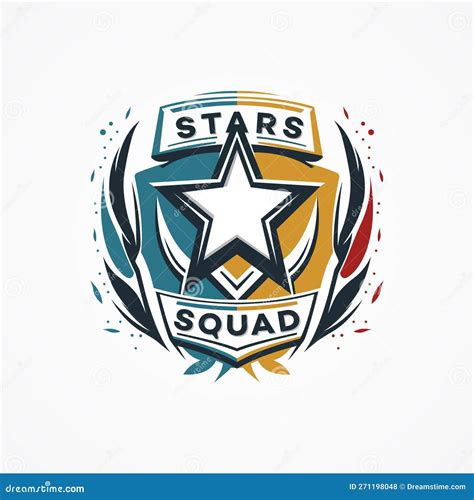 Star Shield Logo Concept Design Symbol Graphic Template Element Vector