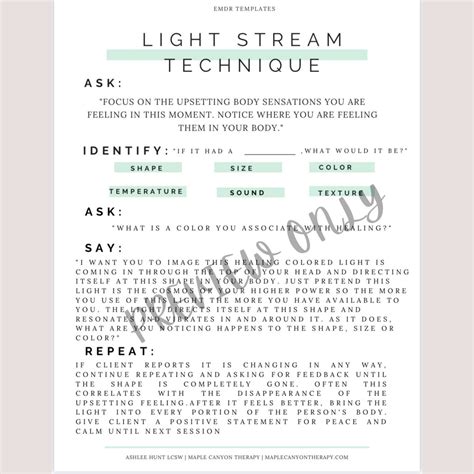Emdr Scripts For Therapists Therapy Worksheets Emdr Therapy
