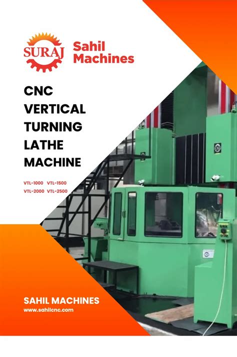 Suraj CNC Vertical Turning Lathe Machine Cnc Vtl At Piece Batala ID