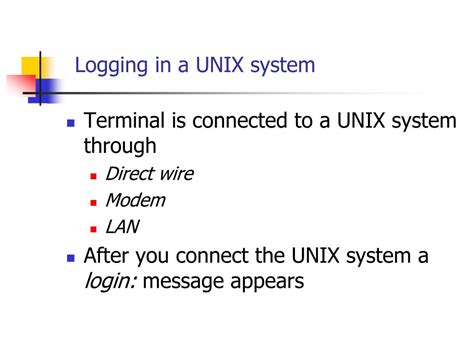 PPT Introduction To UNIX System PowerPoint Presentation Free Download ID 5473684