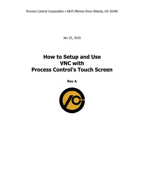 Using Vnc With B And R Pdf