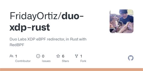 Github Fridayortizduo Xdp Rust Duo Labs Xdp Ebpf Redirector In