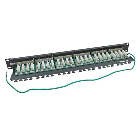 Port Cat A FTP Shielded CCS Right Angled Patch Panel